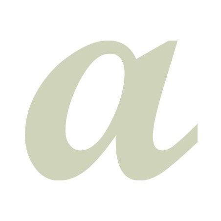 Script 40Mm Lowercase Letter - A